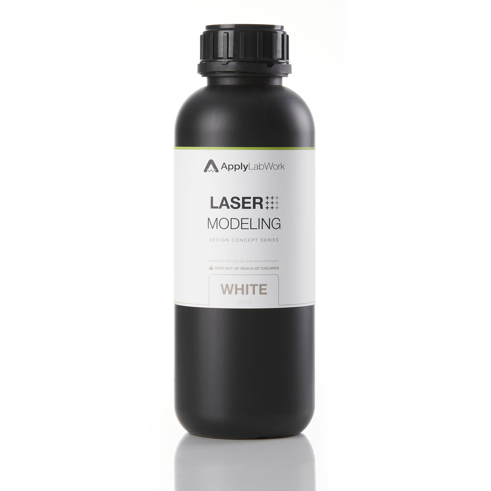 Applylabwork Laser model white resin 1 litre – K Lab Digital Solutions